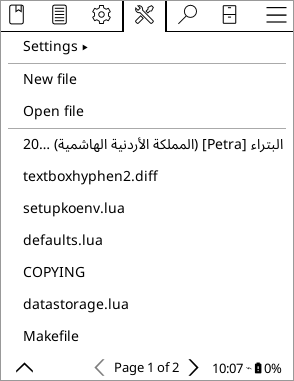Text Editor list update · Issue #9973 · koreader/koreader · GitHub