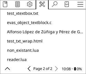 Text Editor list update · Issue #9973 · koreader/koreader · GitHub