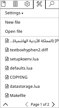 Text Editor list update · Issue #9973 · koreader/koreader · GitHub