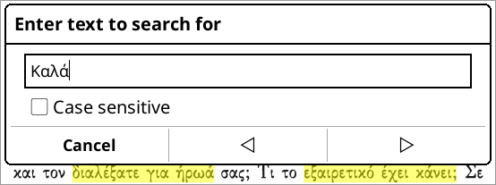 Text search in Greek pdf doesn't work properly · Issue #10538 · koreader/koreader · GitHub