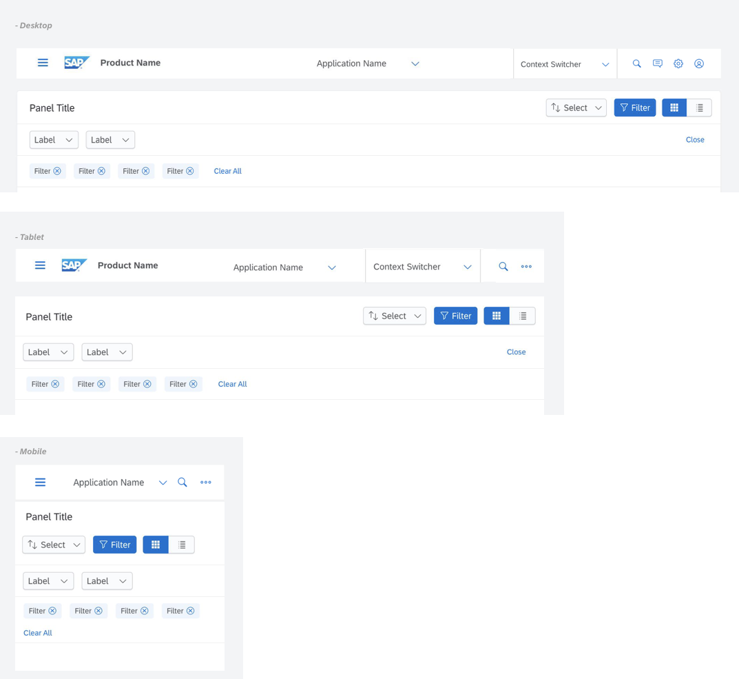 Design: Responsive toolbar · Issue #557 · SAP/fundamental · GitHub
