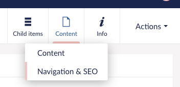 V8 Content tab dropdown inconsistent with rest of back office · Issue #5422 · umbraco/Umbraco ...