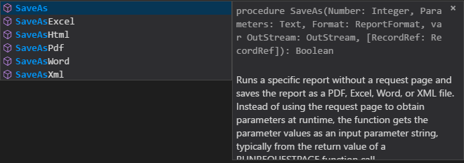 Testcase for Report using AL · Issue #2756 · microsoft/AL · GitHub