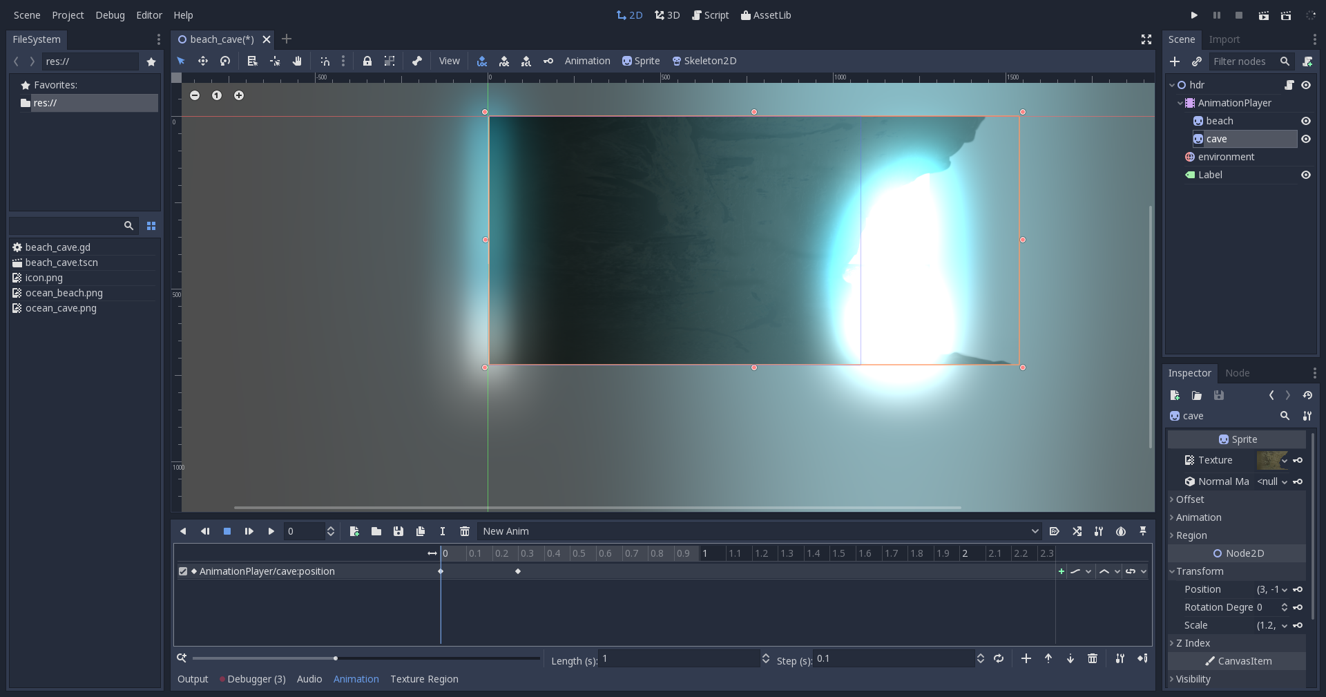 AnimationPlayer Time line Size Hard To See · Issue #12673 · godotengine/godot · GitHub