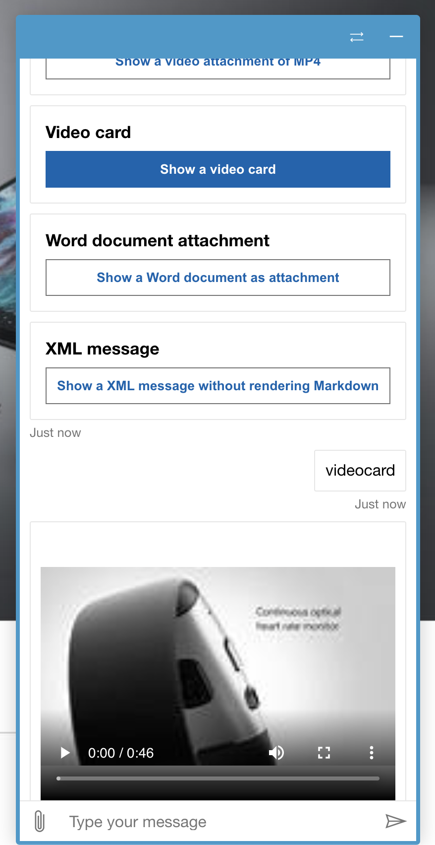 Pressed card button unselected if StyleOptions set in Minimizable bot sample · Issue #3895 ...