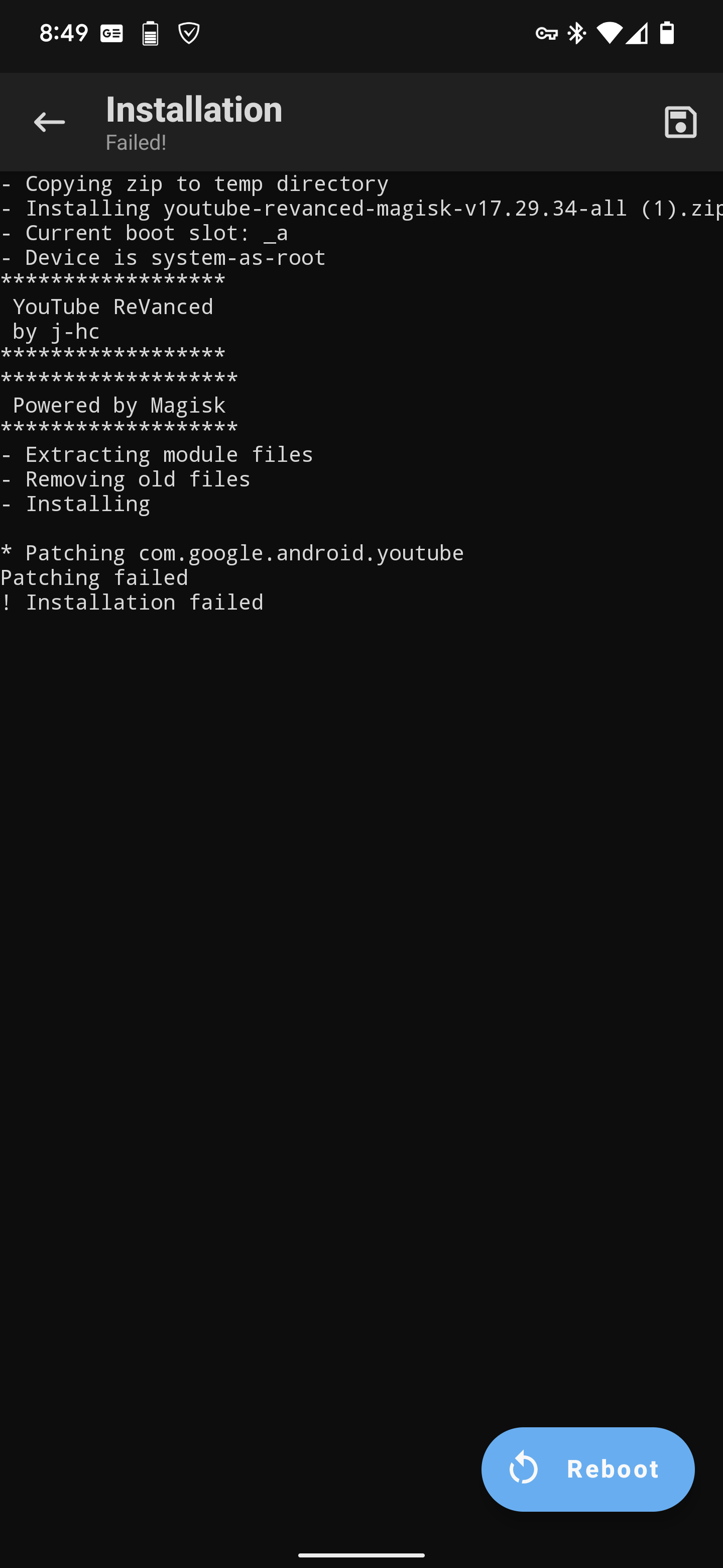 patching failed in latest pre-release · Issue #13 · j-hc/revanced ...
