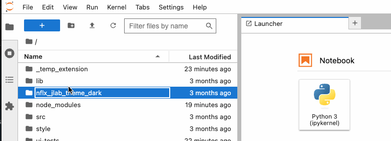 File browser items in `focus` state draw a rectangle around the `itemText` node, which ...
