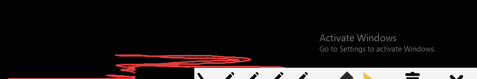 gInk dashboard still erases drawing ontop of default dashboard size after buttons have been ...