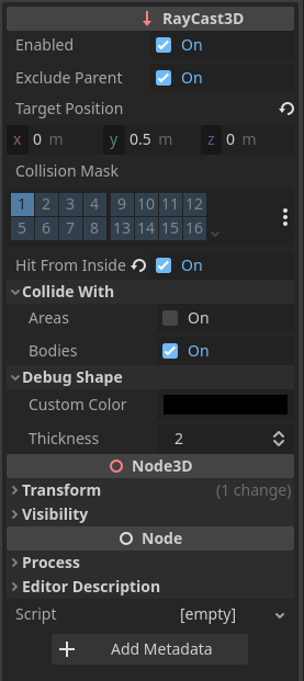 Raycast3d Constantly Detects Collision Even When None Is Present · Issue 65102 · Godotengine 