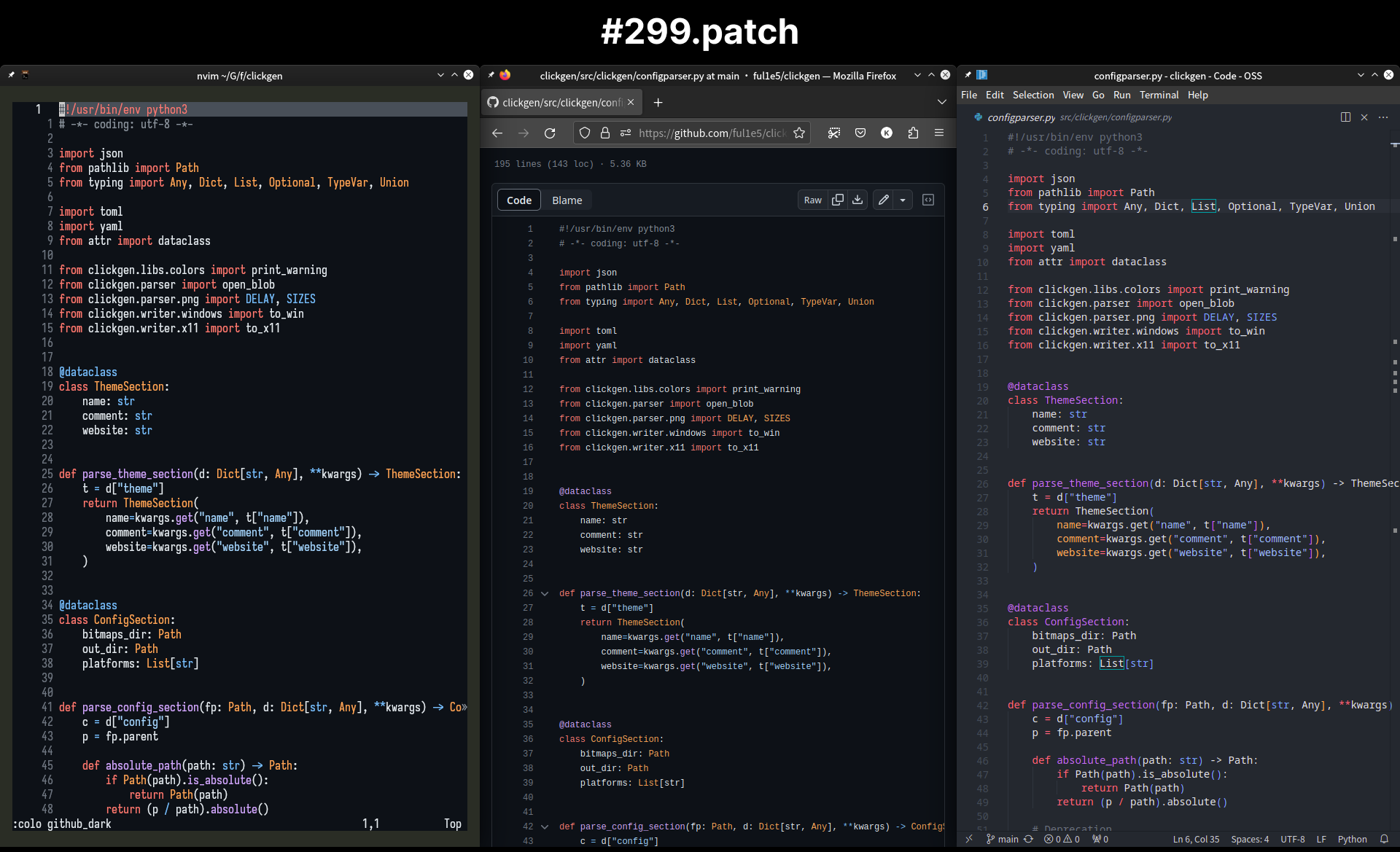Any colorscheme that looks like github code viewer? · Issue #298 · projekt0n/github-nvim-theme ...