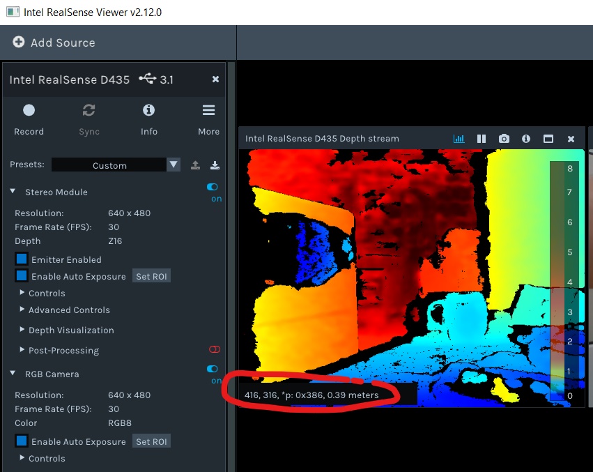 strange values when using rs2_deproject_pixel_to_point · Issue #1962 · IntelRealSense ...