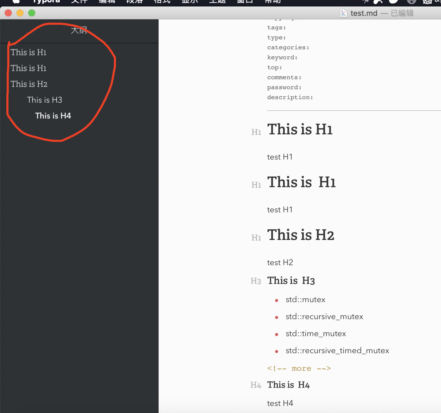toc 分级有误 · Issue #94 · ikeq/hexo-theme-inside · GitHub