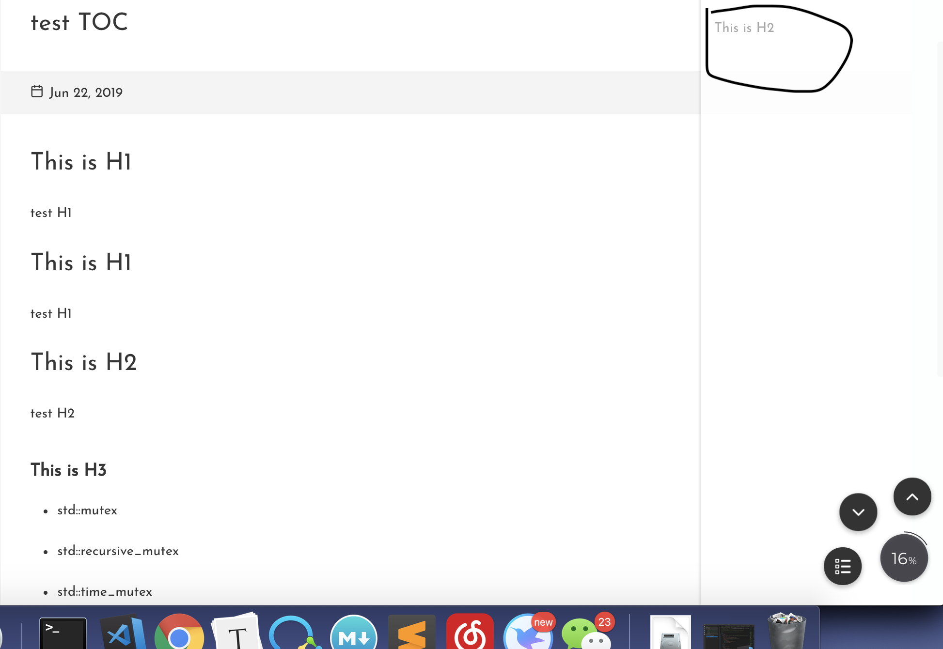 toc 分级有误 · Issue #94 · ikeq/hexo-theme-inside · GitHub