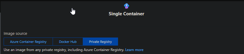 Az Webapp Create I Creates Wrong Type Of Image Source When Using Acr