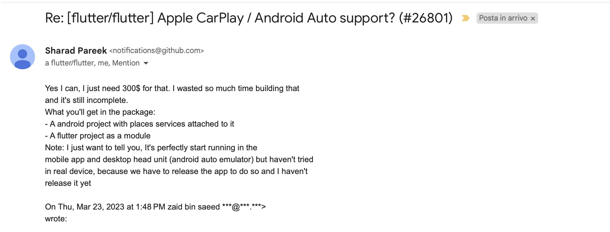 Apple CarPlay / Android Auto support? · Issue #26801 · flutter/flutter · GitHub
