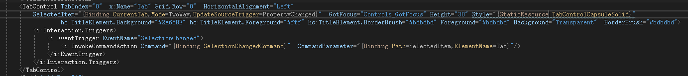 TabControl控件 圆角 样式选择器触发出现问题 · Issue #461 · HandyOrg/HandyControl · GitHub