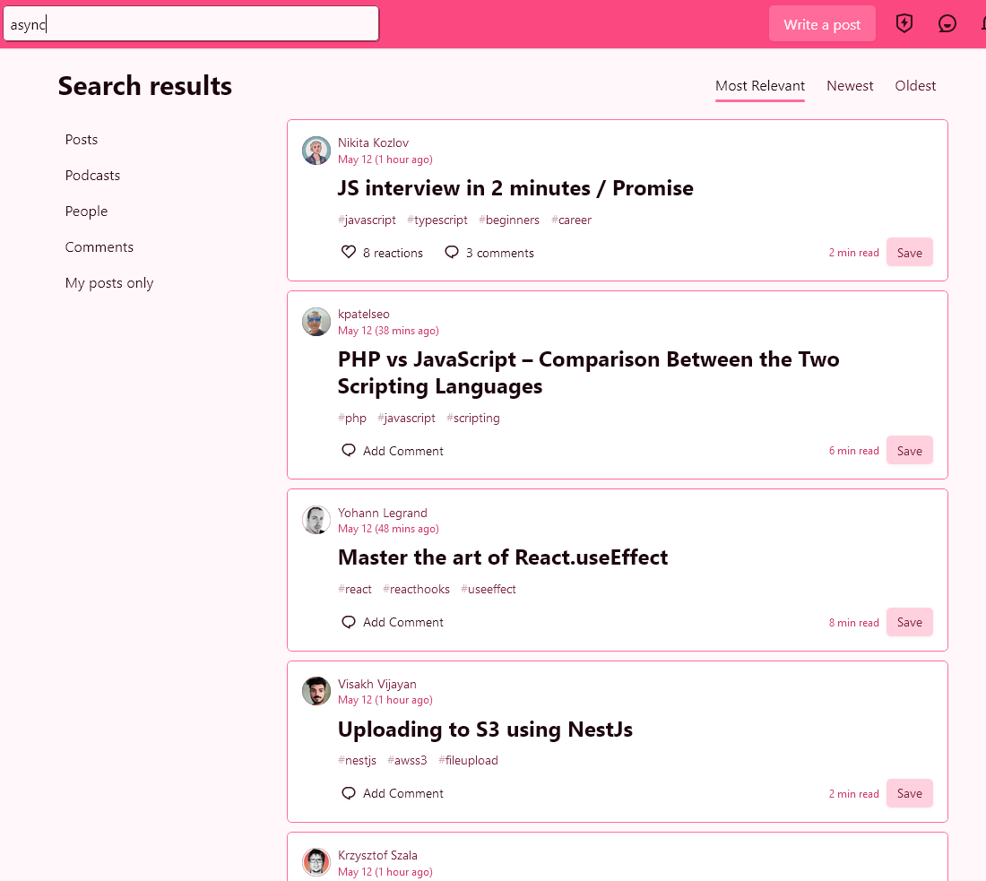 Search doesn't weight post titles · Issue #13746 · forem/forem · GitHub