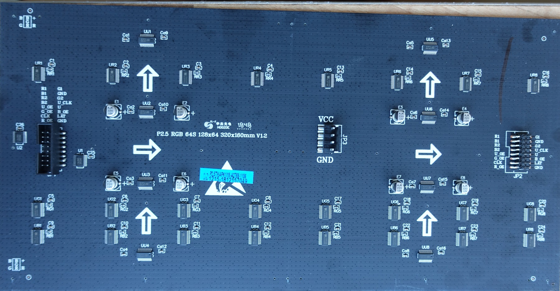 1/64 Scan on 128x64 matrix · Issue #958 · hzeller/rpi-rgb-led-matrix ...