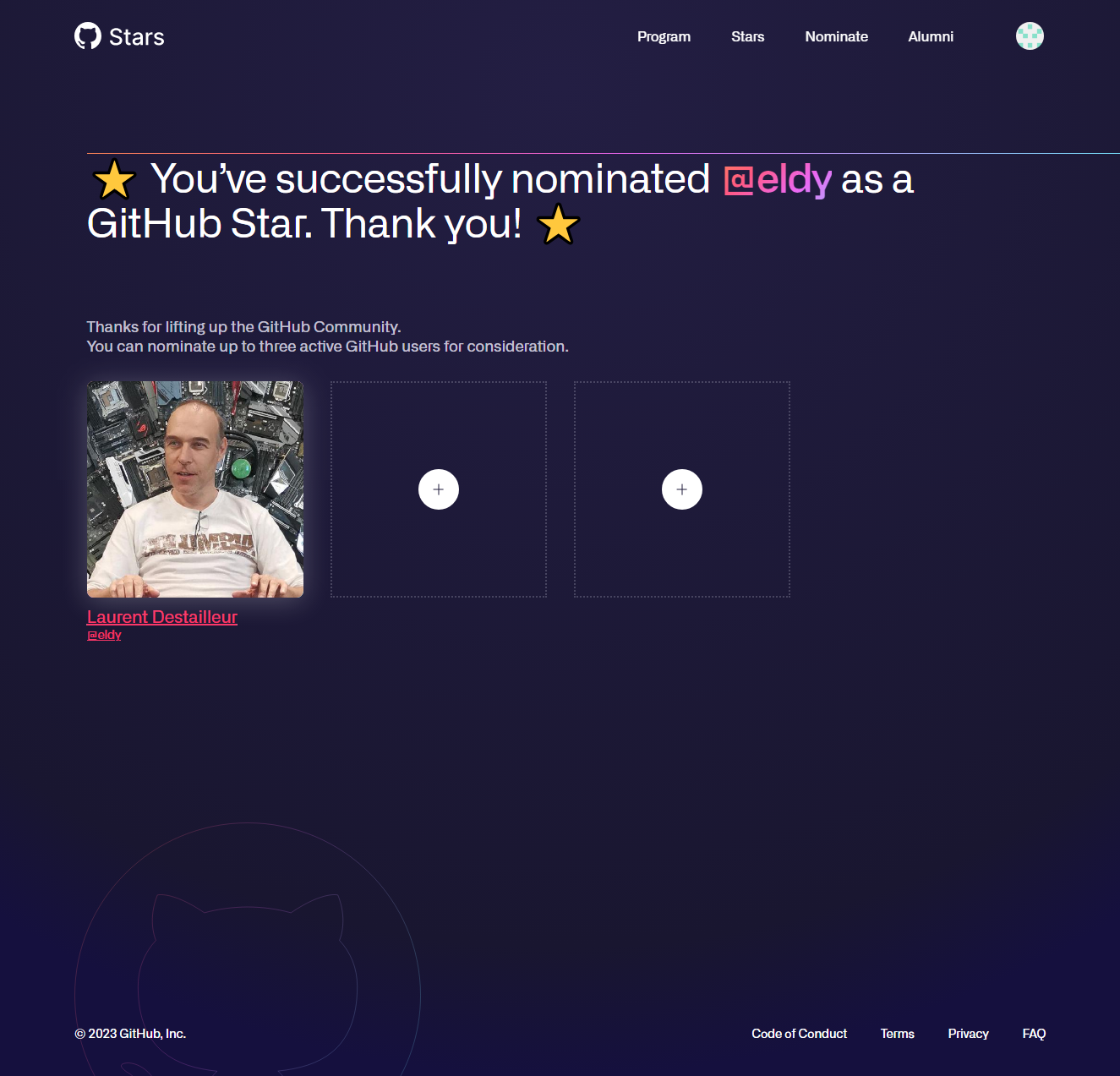 Make Eldy a star ⭐ · Issue #25799 · Dolibarr/dolibarr · GitHub
