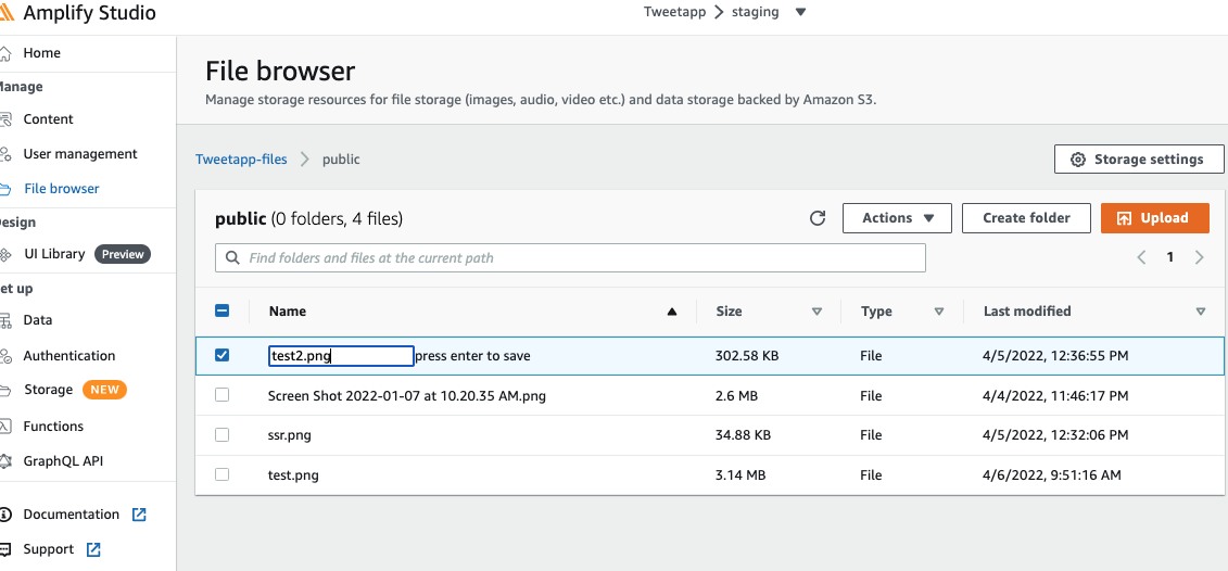 AmplifyS3Album won't load images if the name has spaces · Issue #1632 · aws-amplify/amplify-ui ...
