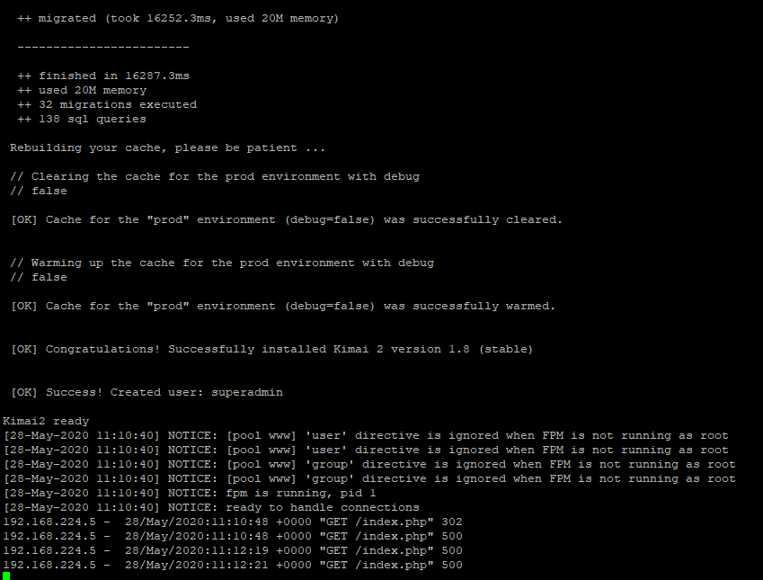 Getting "500 Internal Server Error" on fresh install · Issue #123 ...
