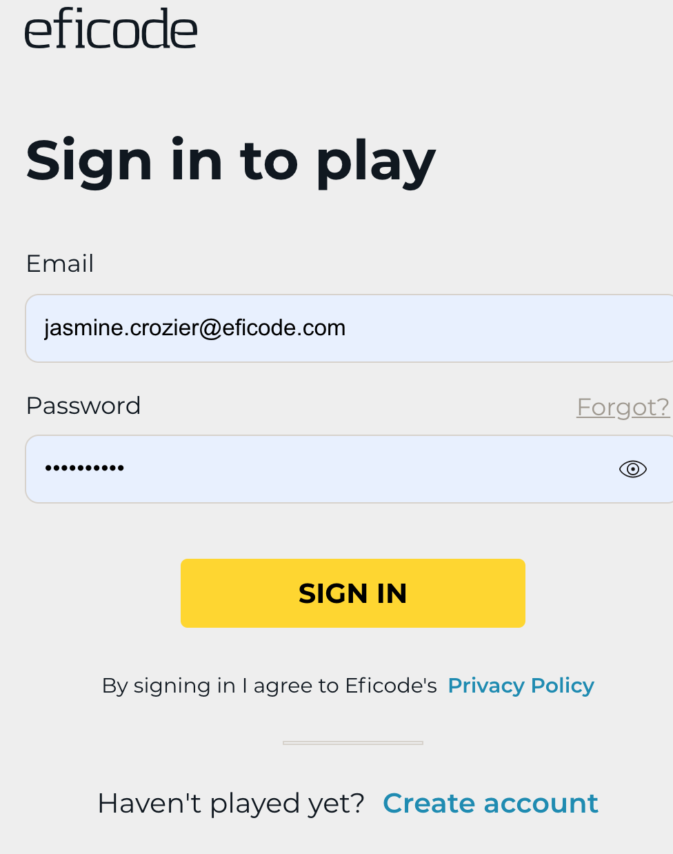 Add a link to the eficode logo on sign-up and create game page · Issue ...