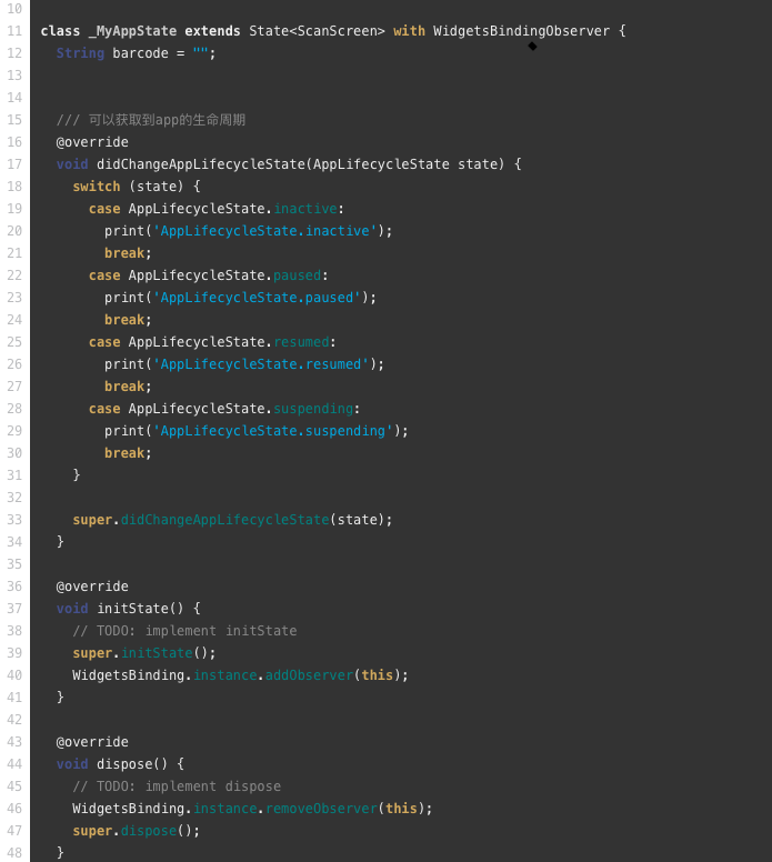 How To Judge App Running In Front Or Background · Issue 31004 · Flutterflutter · Github 4350