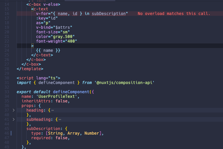 Error: No overload match this call - when enable experimantal.templateInterpolationService ...
