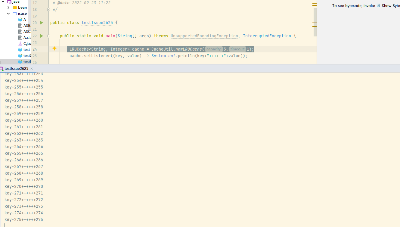 LRUCache移除事件监听失效 · Issue #2647 · dromara/hutool · GitHub
