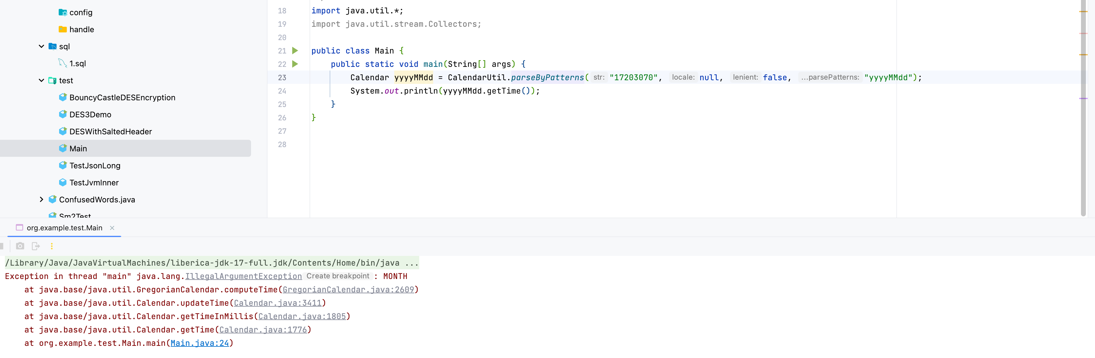 CalendarUtil把非日期格式解析为了日期 · Issue #3082 · dromara/hutool · GitHub