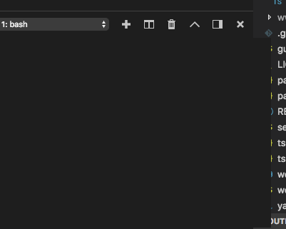 The width of the terminal can overflow out of the panel for ...