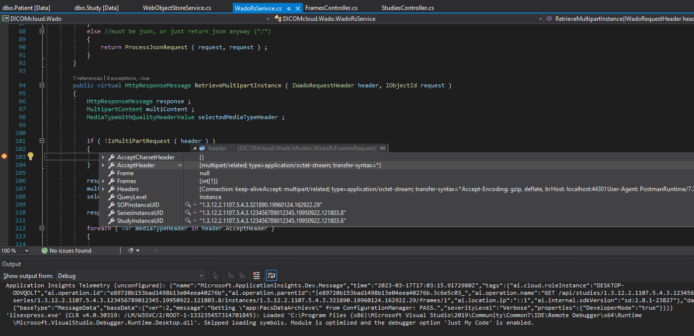406 Not Acceptable with GET frames · Issue #140 · DICOMcloud/DICOMcloud · GitHub