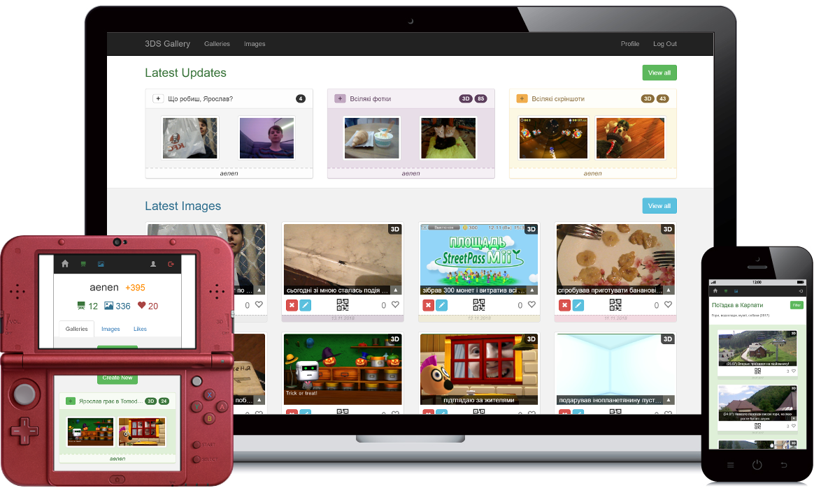 GitHub - aenen/3DS-Gallery: [ASP.NET] Перегляд та публікація 3D ...