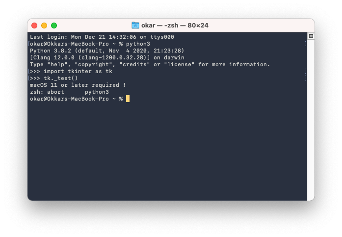 Exit With Macos 11 Or Later Required On Macos 111 · Issue 18988 · Matplotlibmatplotlib