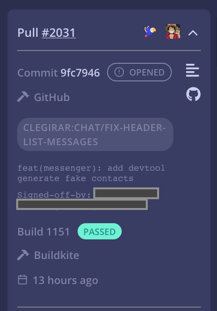 Remove or hide signoff from commit messages in feed · Issue #344 · berty/yolo · GitHub
