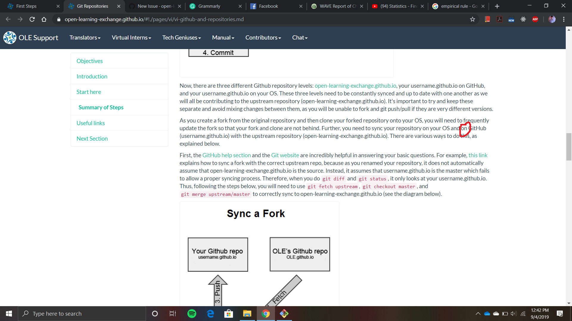Fix the redundancy on "git repositories" page · Issue #2706 · open-learning-exchange/open ...