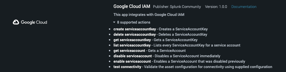 New App: Google Cloud IAM · Issue #540 · phantomcyber/phantom-apps · GitHub