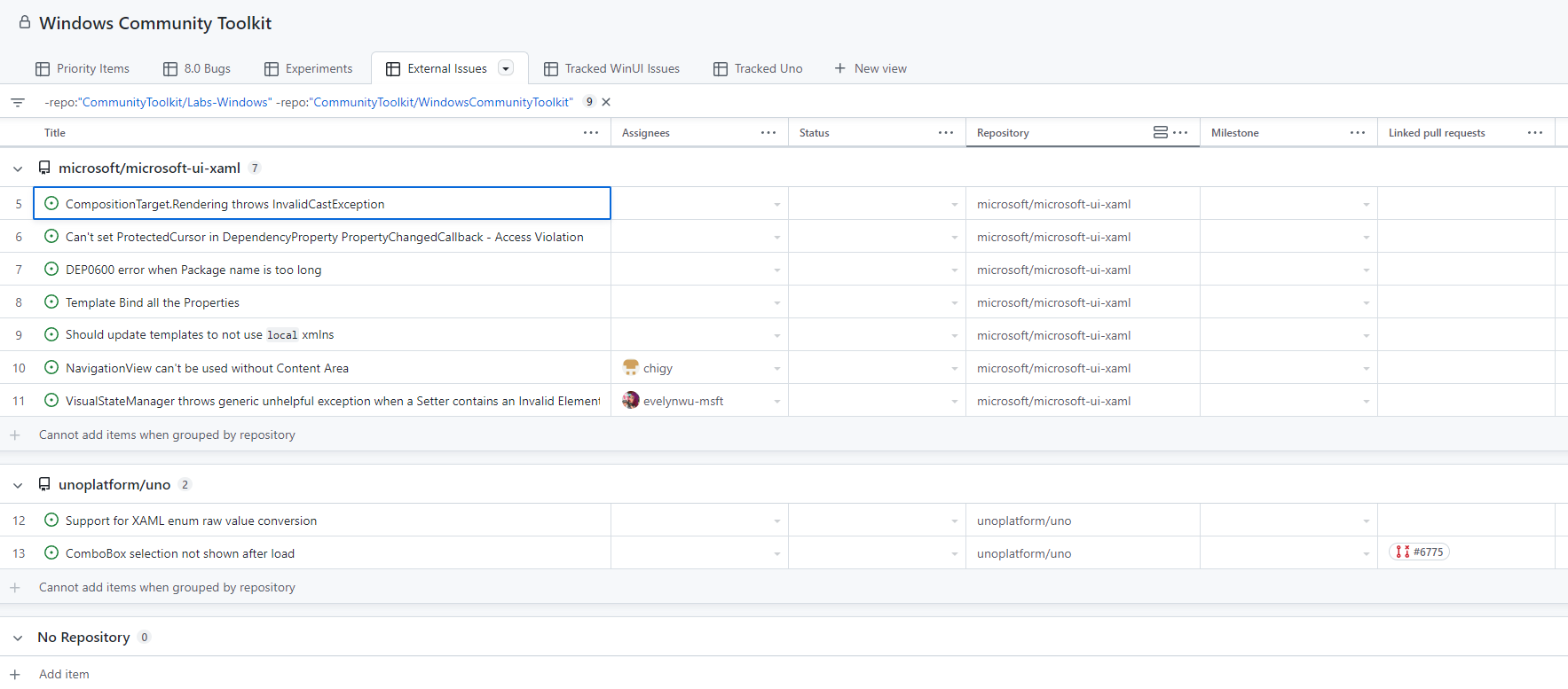 Filter by organization in Project Beta · community · Discussion #19096 · GitHub