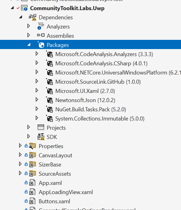 [Clean-up] Remove all extraneous warnings · Issue #99 · CommunityToolkit/Labs-Windows · GitHub