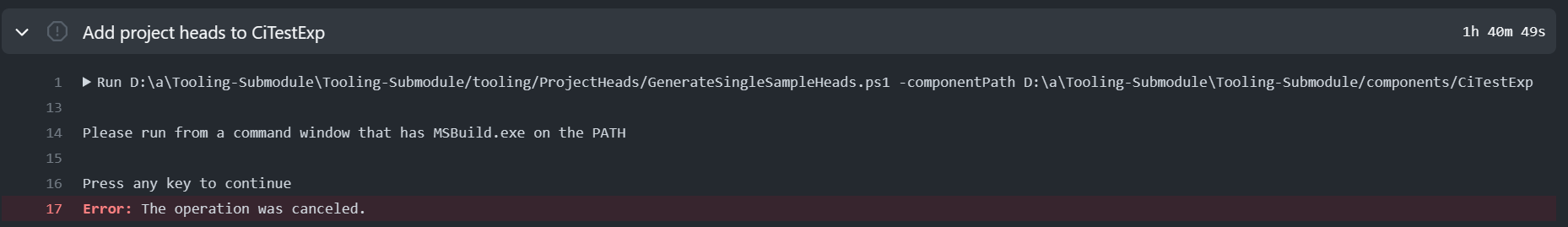 Better Detect Errors In Certain Job Steps And Stopfail Gracefully · Issue 21