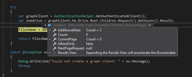 Graph - OneDrive Console App - Not Seeing Files · Issue #56 · microsoft/InsiderDevTour18-Labs ...