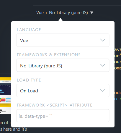 Make it easier to find the versions of libraries used in a Fiddle · Issue #1450 · jsfiddle ...