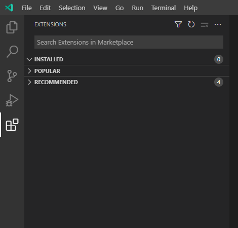 Extensions being installed in one settings profile are visible in other settings profiles ...