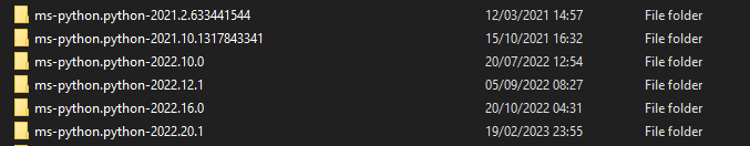 Vs Code Doesn T Clean Folders Of Old Extension Versions · Issue 174907 · Microsoft Vscode · Github