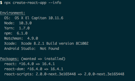 2.0.0-next.3e165448 "No parser or filepath given, using 'babylon'..." · Issue #4727 · facebook ...