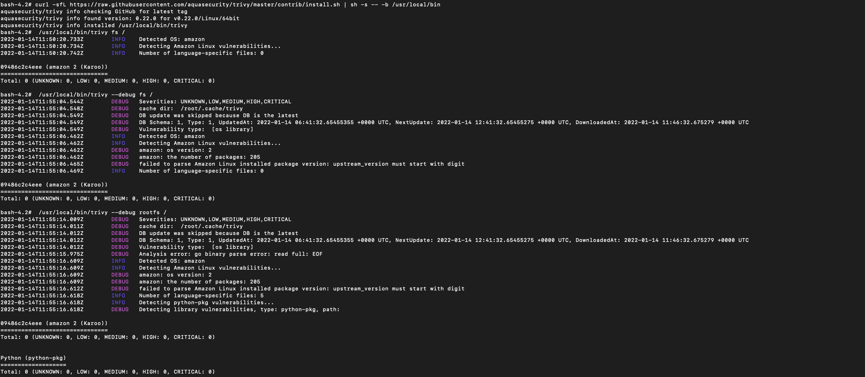Gobinary findings disappeared from output · Issue #1592 · aquasecurity/trivy · GitHub