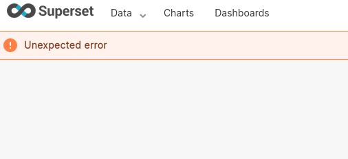 Superset dashboard fails to load for anonymous user · Issue #14504 · apache/superset · GitHub