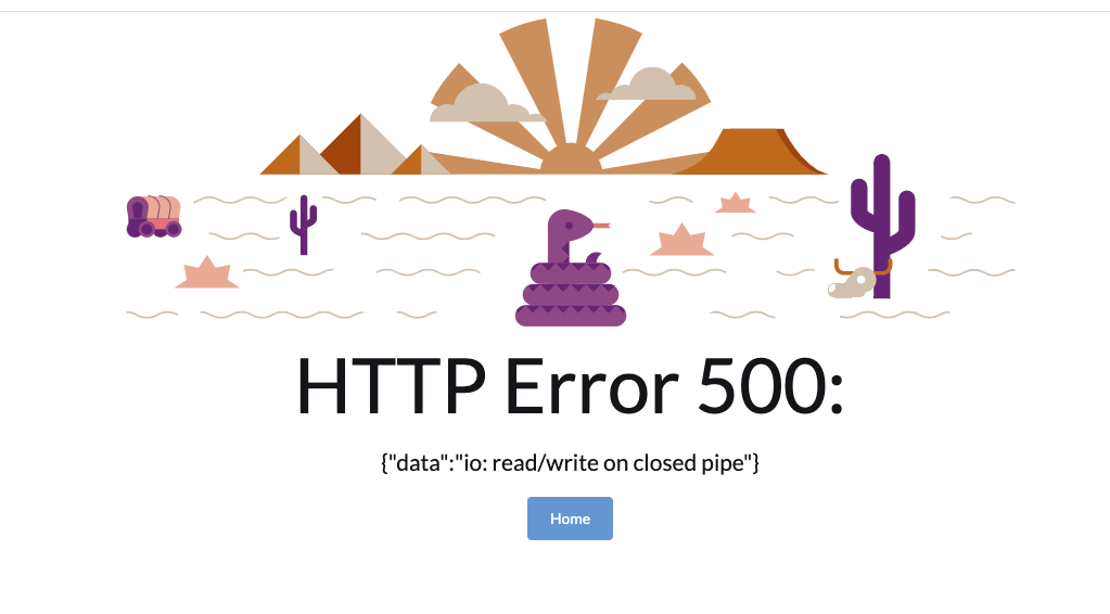 Fail Whale error page rewrites the current URL in the browser · Issue ...
