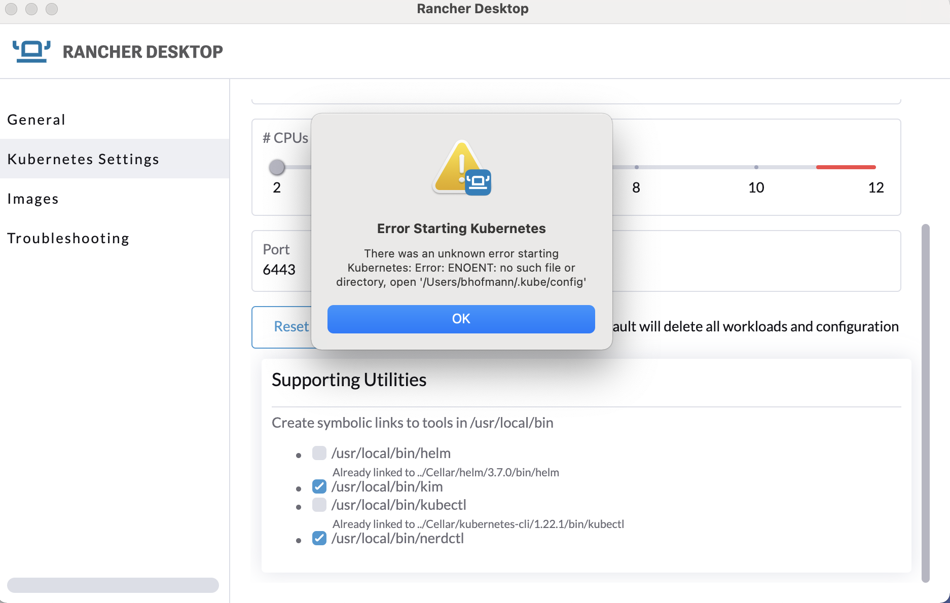 Error resetting Kubernetes cluster after kubeconfig was deleted · Issue ... Error resetting Kubernetes cluster after kubeconfig was deleted · Issue ...