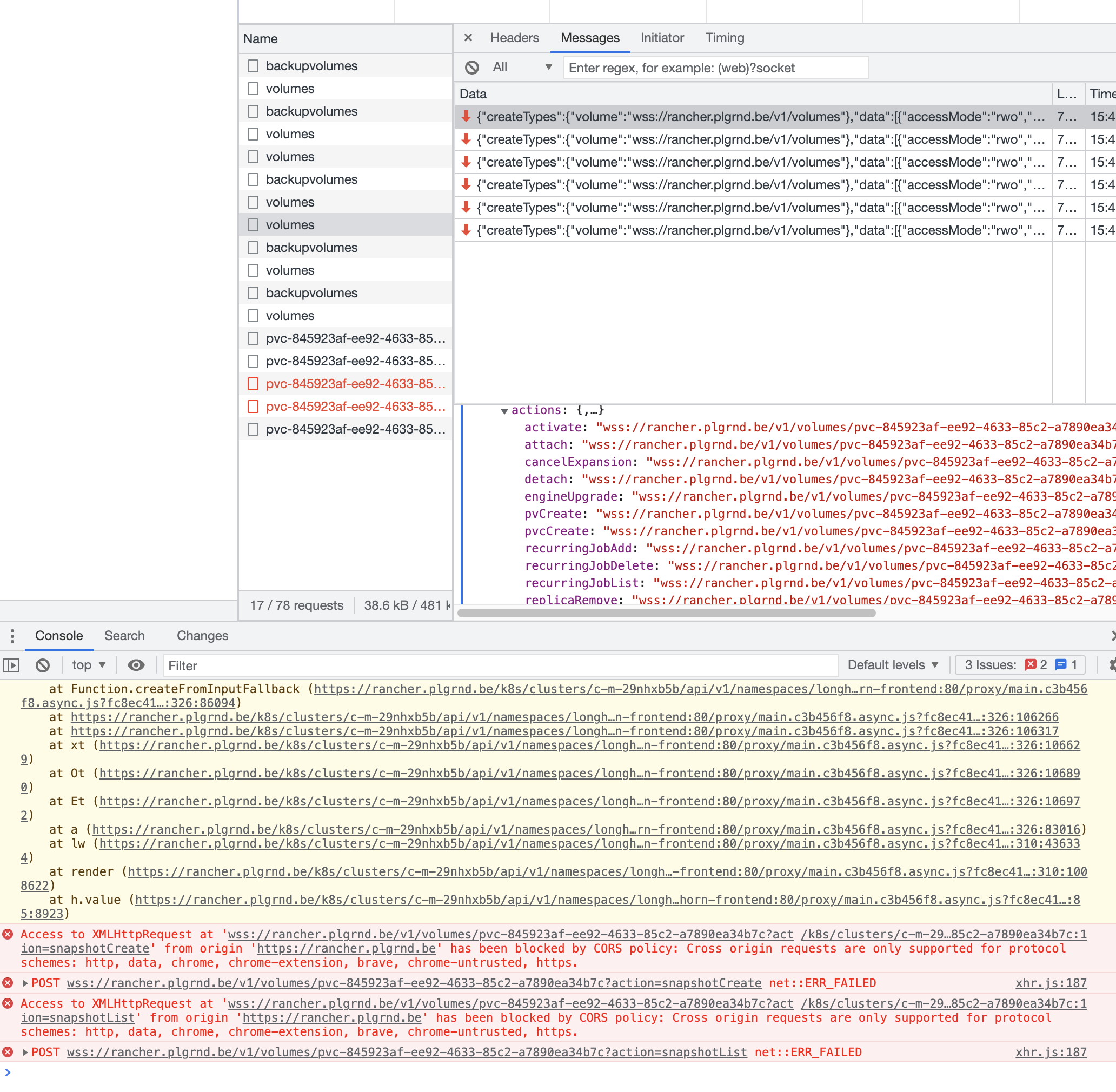 [BUG] Longhorn UI: XHR request URL sometimes wrong when UI is proxied · Issue #3191 · longhorn ...